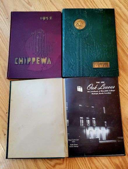 Set of 3 Old Timey Year Books from 50's and 20's - Cool Old Pictures ...