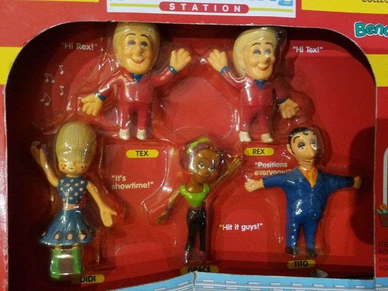 Shining Time Station 1993 5 Figures Tex, Rex, DiDi, Grace, Tito New in ...