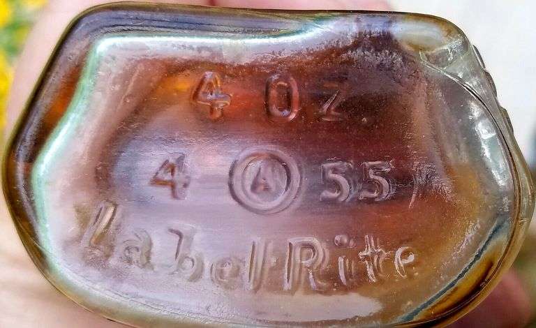 Antique Label-Rite 4 oz Medicine Bottle - Dr. K.T. McGunegle M.D ...