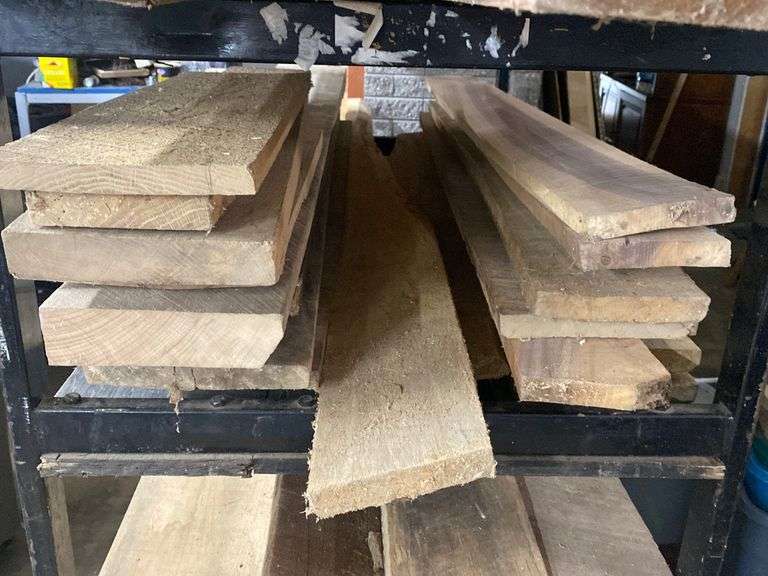 Rough sawn wood boards various sizes, see pics for dimensions - Lil ...