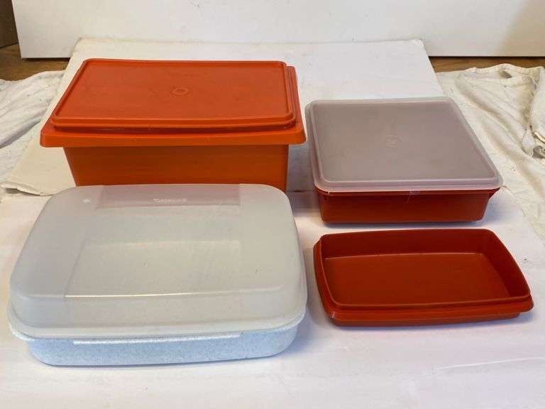 Vintage Tupperware containers - Lil Dusty Online Auctions - All Estate ...
