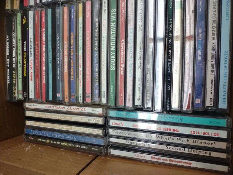 89 different CD's unsorted - Lil Dusty Online Auctions - All Estate ...