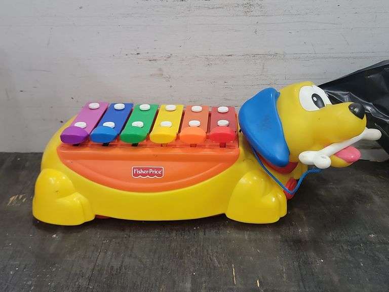 Fisher Price Vintage Dog Xylophone. 3D - Lil Dusty Online Auctions ...
