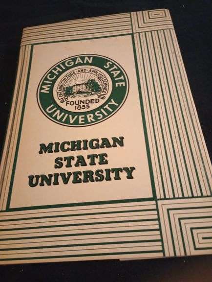 Michigan State University book 1956 - Lil Dusty Online Auctions - All ...