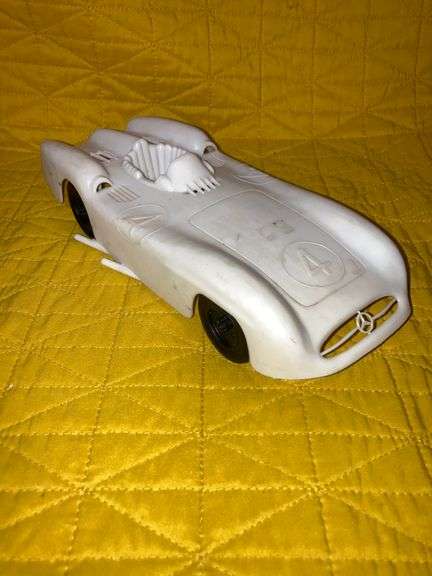 Vintage 1960’s plastic Mercedes race car toy - Lil Dusty Online ...
