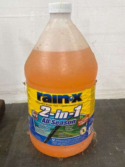 Rain-X 2-in-1 all season windshield wiper fluid, one gallon. 7c - Lil ...