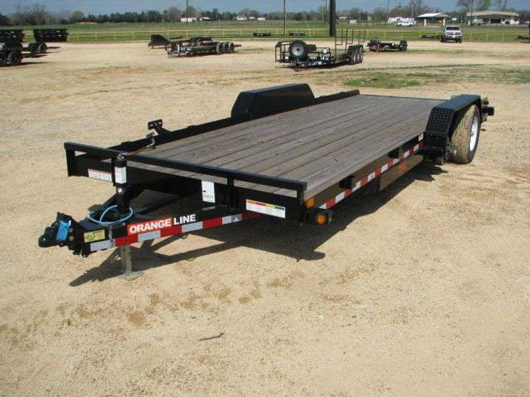 2023 ORANGE LINE TH10-20BK4CR BUMPER PULL TRAILER - Auctioneer Express