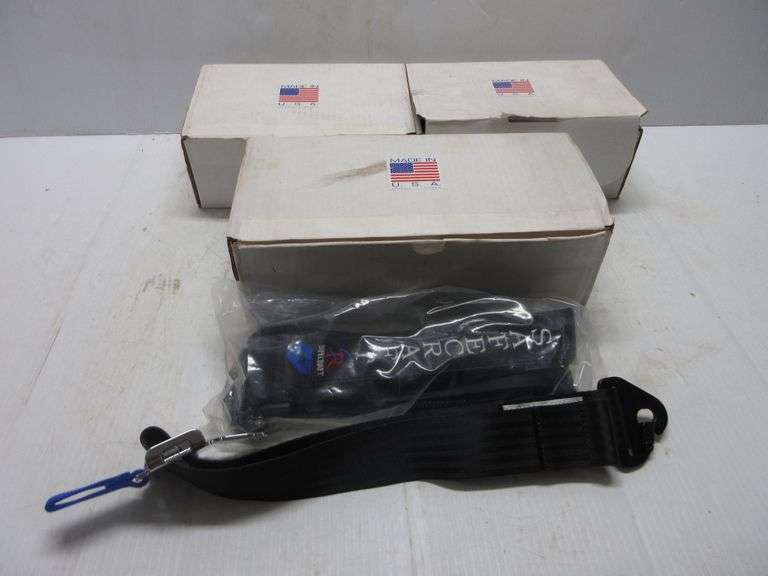 (3) Boxes of Race Car Restraint Six-Point Harness and Nets - Albrecht ...