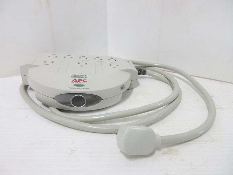 APC Surgearrest Professional Power Strip, 120VAC, 15 AMP, 50/60 Hz, Use ...