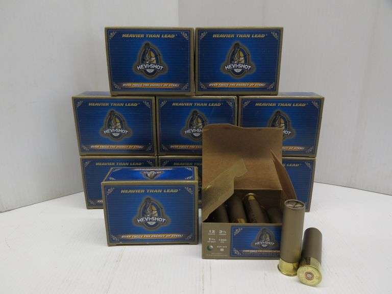 (100) Rounds of Hevi-Shot B Goose Loads 12-Gauge 3.5" Heavy Magnums ...