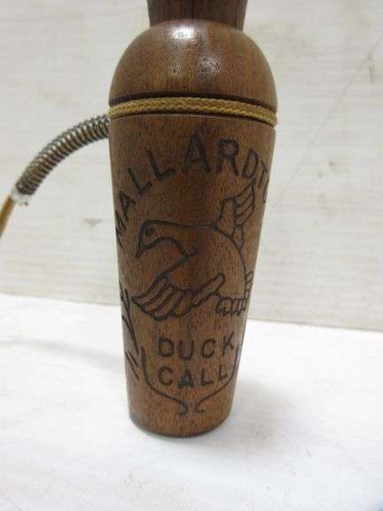(2) Older Duck/Goose Calls: 1- Mallardtone Duck Call, and 1- Faulks H-100 Honker Call for Geese ...