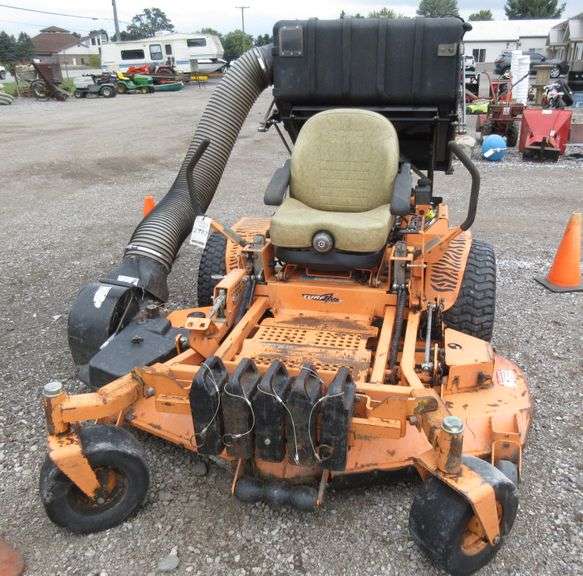 Scag Zero-Turn Turf Tiger 61" Front Weights, Blower/Clam Shell Bagger ...