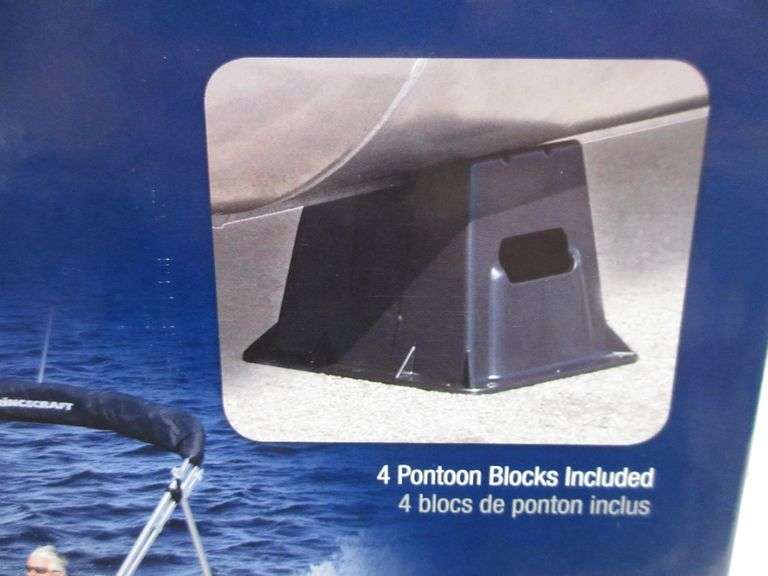 (4) Attwood Pontoon Storage Blocks - Albrecht Auction Service