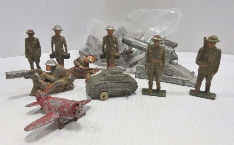 (30) 1930s Barclay and Manoil WWI Lead Toy Soldiers and Figures ...
