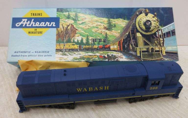 Wabash Engine No. 598 HO Scale with Extra Parts Athearn Trains in ...