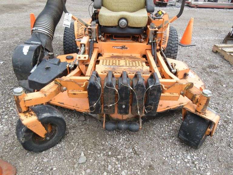 Scag Zero-Turn Turf Tiger 61" Front Weights, Blower/Clam Shell Bagger ...