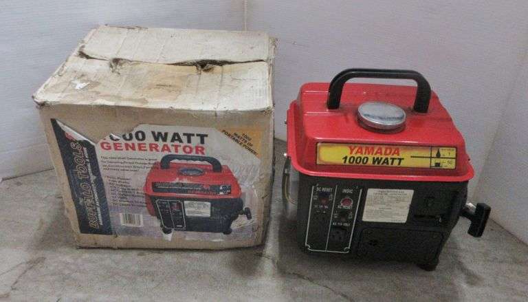 Yamada 1000W Generator - Albrecht Auction Service