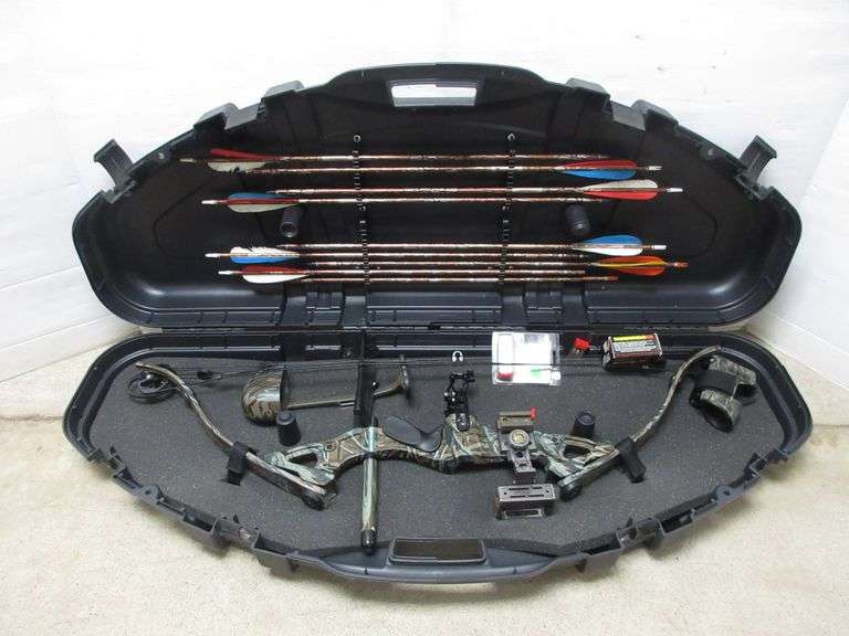Golden Eagle Evolution Compound Bow, Extra Tips, Shooting Glove, (9 ...