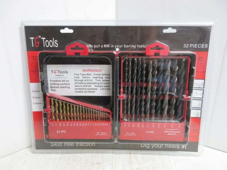 32-Piece TG Tool Set - Albrecht Auction Service