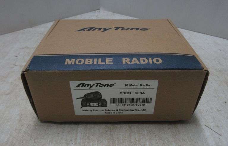 Anytone 10 Meter Radio, Hera Model - Albrecht Auction Service