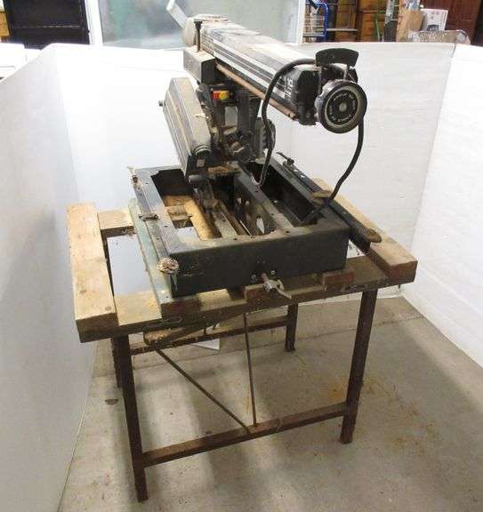 Sears Craftsman 10" Radial Saw - Albrecht Auction Service