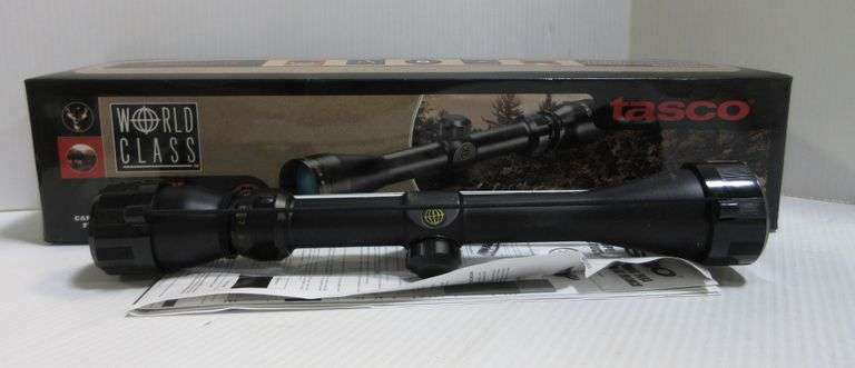 Tasco Rifle Scope, 30/30 Reticle, 3-9x40mm - Albrecht Auction Service