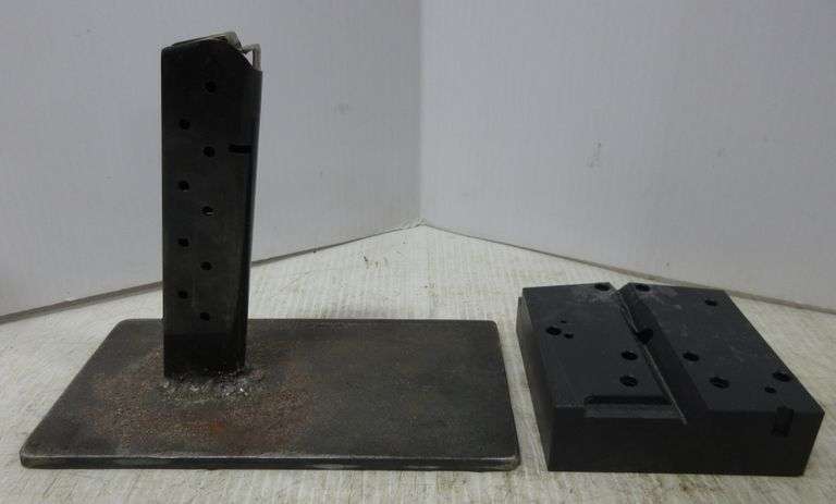 1911 Gunsmithing Tools, Pistol Block, and Stand - Albrecht Auction Service