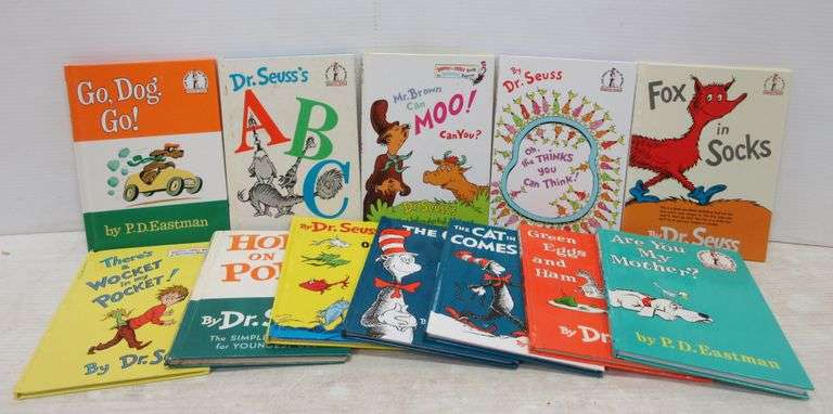Dr. Seuss Hardcover Children's Book Collection - Albrecht Auction Service