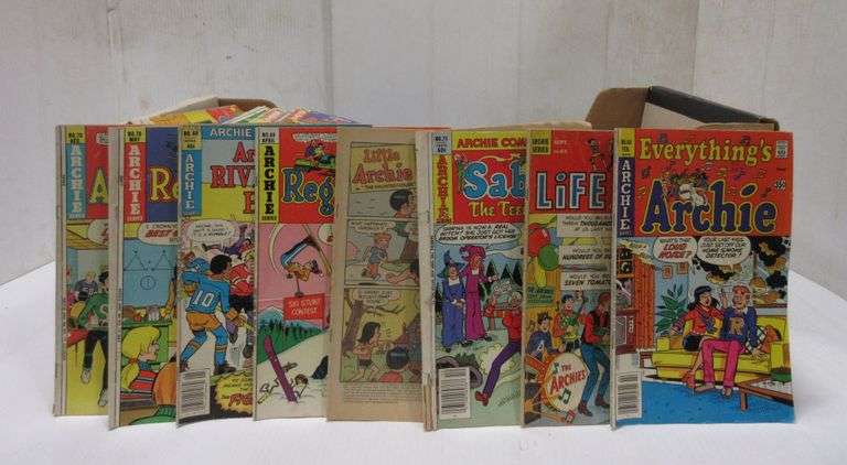(252) Comic Books, The Archie Series, From the Late 1960s to Late 1970s ...