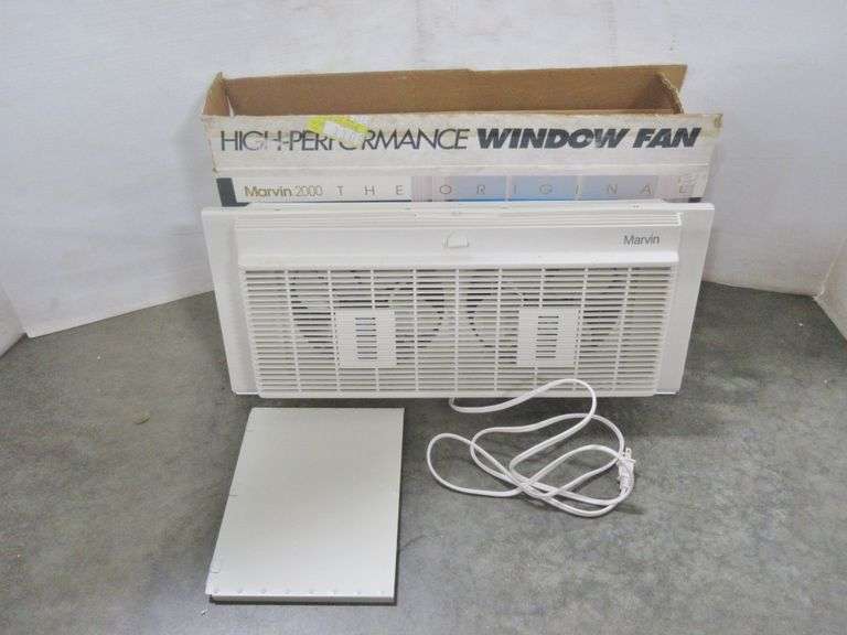 Marvin 200 High Pro Window Fan - Albrecht Auction Service