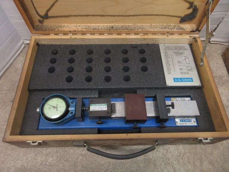 Machinist Inspection Tooling, Includes: Roll Check Gage, Wire Gages ...