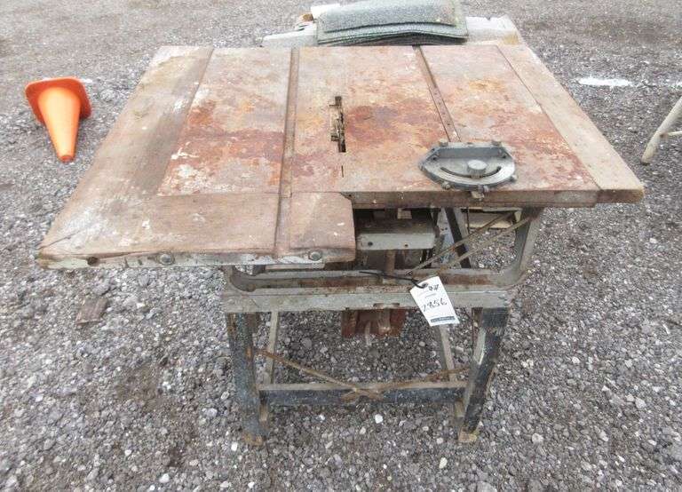 Old Table Saw - Albrecht Auction Service
