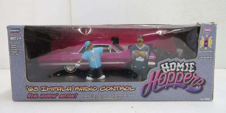 1963 Impala Radio Control Homie Hoppers Car, Recel Hoppies Action, 1/18 ...