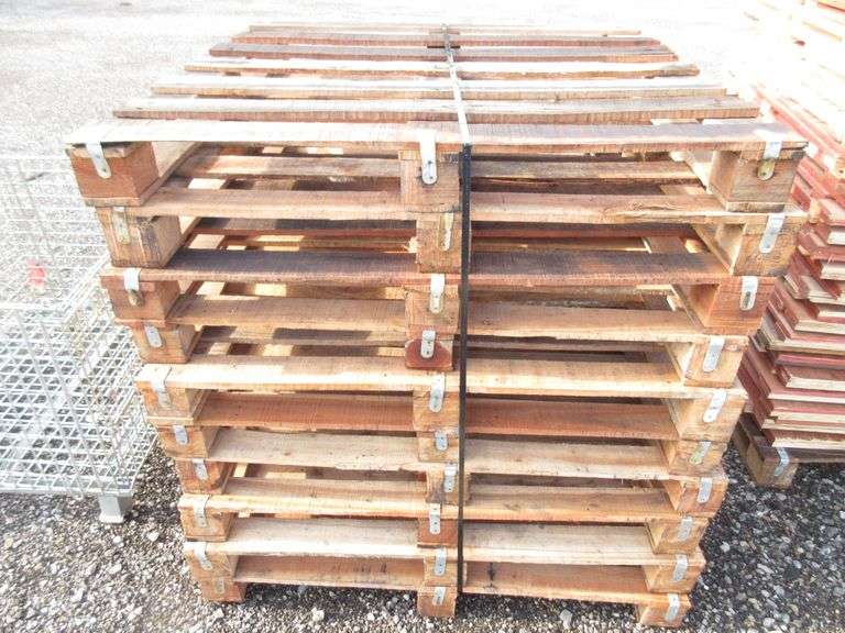 (10) Heavy Duty Wooden Skids - Albrecht Auction Service