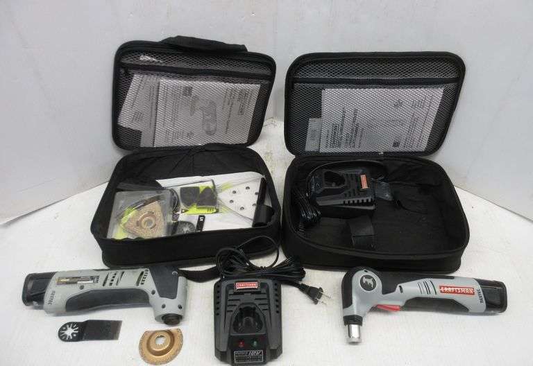 Craftsman 12V Nextec Cordless Multi-Tool, and Craftsman Nextec Cordless ...