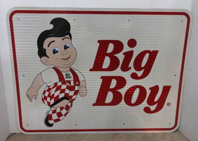 Big Boy Sign - Albrecht Auction Service