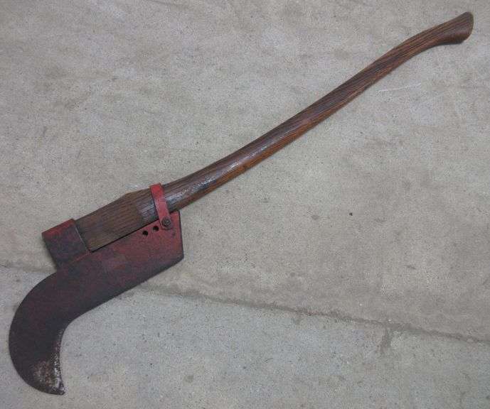 Antique Billhook Axe for Clearing Brush - Albrecht Auction Service