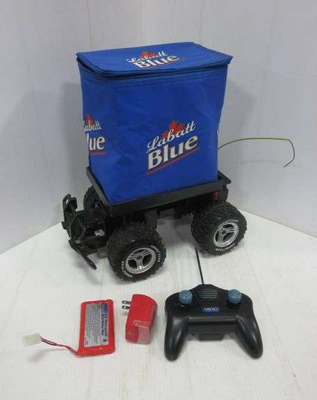 Labatt Blue Remote Control Cooler with Control, and Charger - Albrecht ...