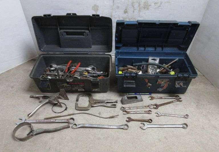 (2) Tool Boxes with Tools - Albrecht Auction Service