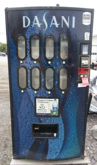 Dasani Water Vending by Coca-Cola, Has Change Box and Locks - Albrecht ...