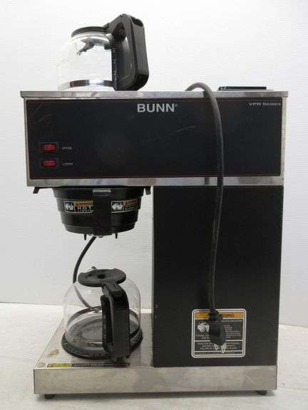 Bunn Dual Coffee Maker, and (2) Coffee Pots - Albrecht Auction Service