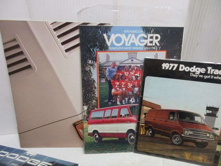 (11) Vintage Car Brochures, 1970's to Early 90's, Mostly Dodge but ...