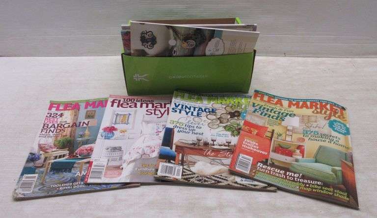(20) Assorted Magazines, Including: 6- Flea Market Style, 2- Better ...