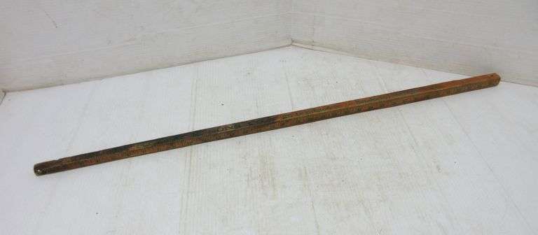 Older John Deere Advertising Square Yardstick from Dealership ...