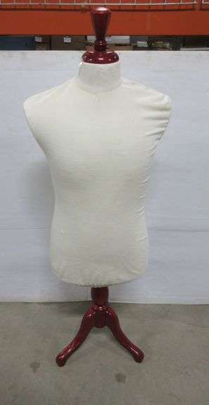 Adjustable Wood/Styrofoam Full Body Form Mannequin - Albrecht Auction ...