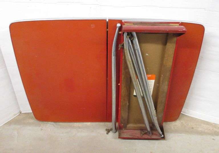 Antique Howell Table with Leaf, Legs Included - Albrecht Auction Service