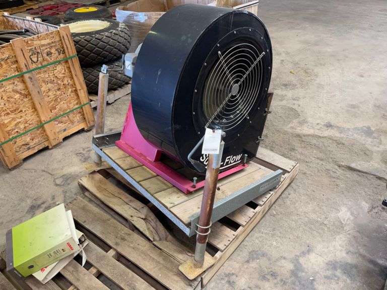Bin Fan, Model No. 3700, 3-Phase 30 hp Keho Motor, 230/460 Volt ...