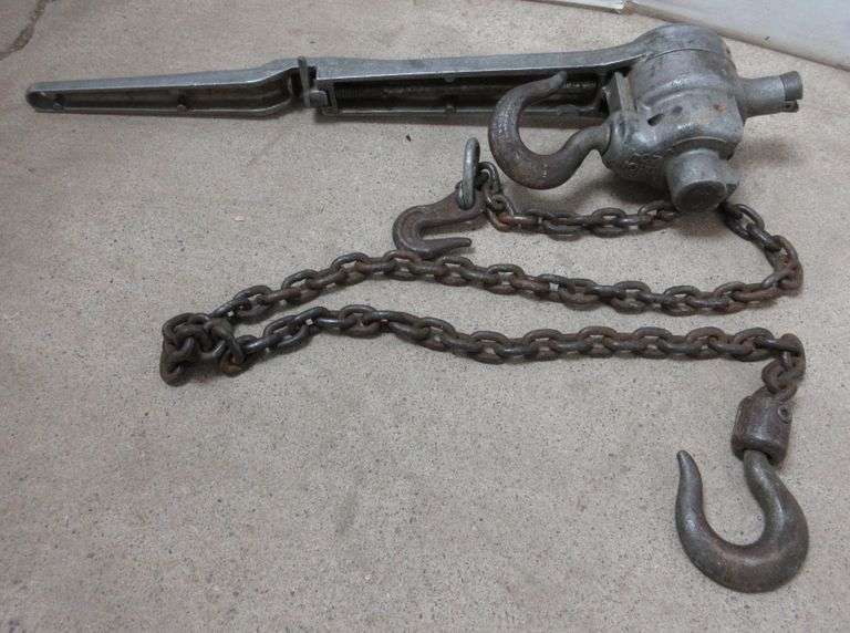 CM Puller Come-Along Hoist, 3/4-Ton - Albrecht Auction Service