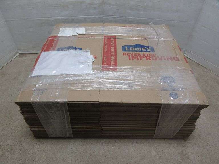 (20) Lowes Heavy Duty Small Size Moving Storage Boxes - Albrecht ...