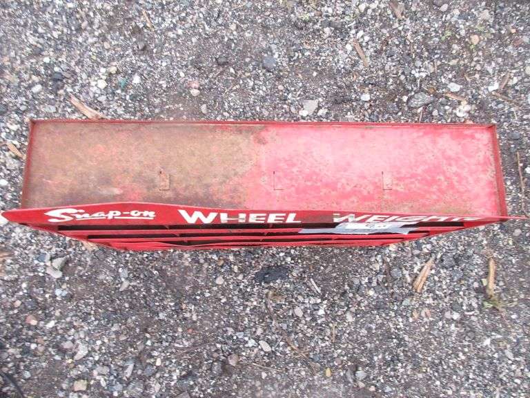 Older Snap-On Wheel Weight Display - Albrecht Auction Service